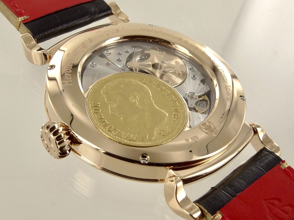 Neue Uhr: Golay-Spierer Heroïca Tempus Napoleon Bonaparte watch